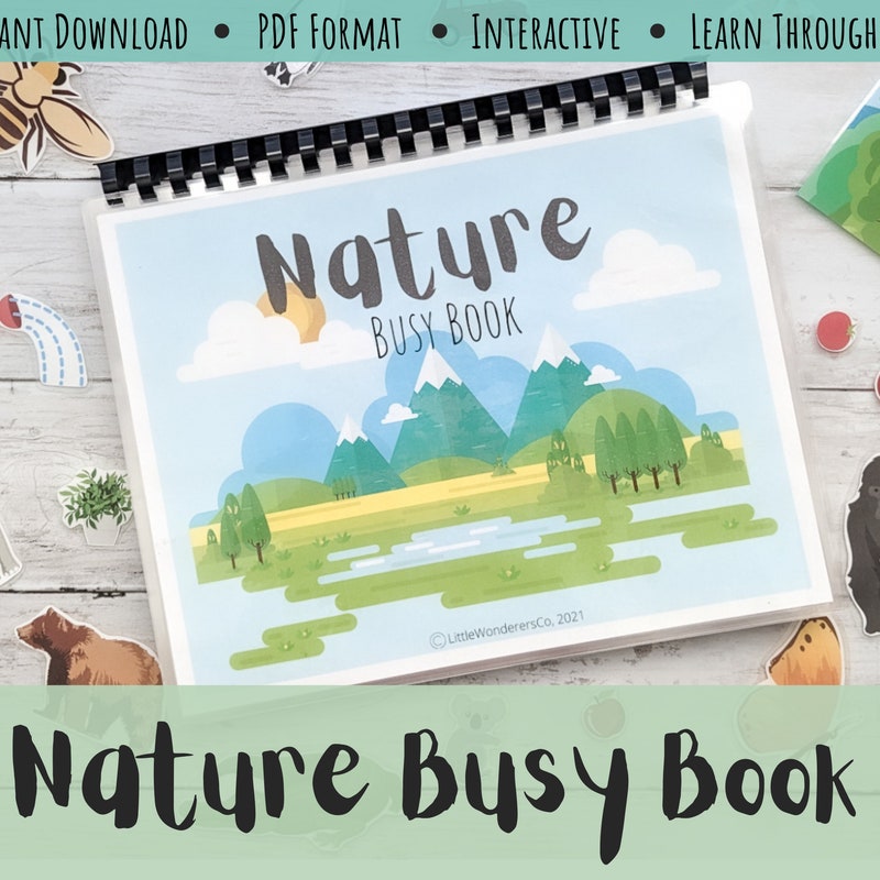 Busy Book - Etsy