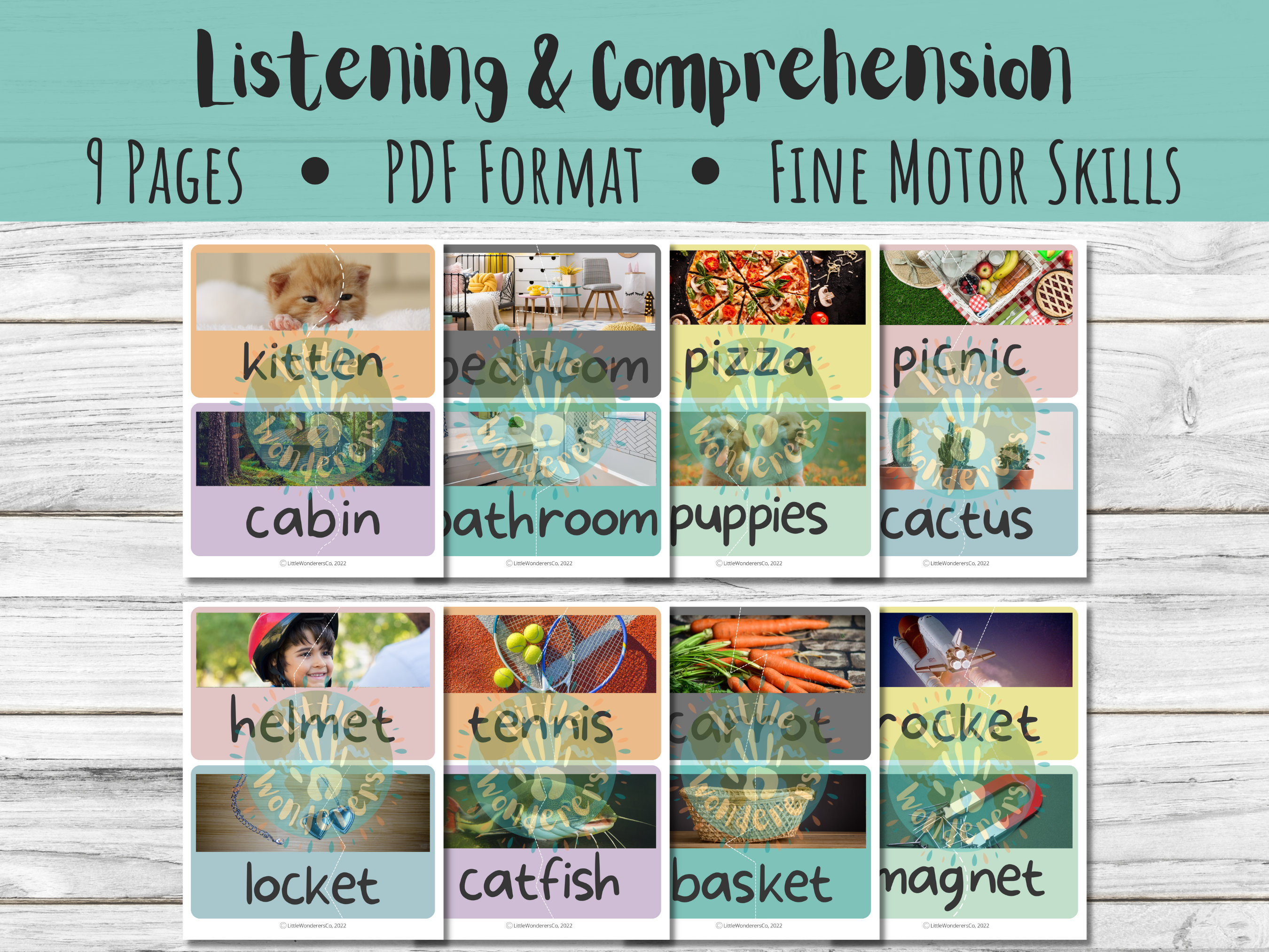 Two Syllable Word Puzzles - Homeschool, English, Language, Sounds ...