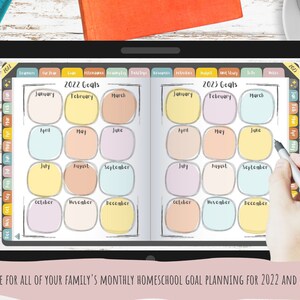 2022-2023 Digital Homeschool Planner - Teaching, Lesson Planner, Mom ...