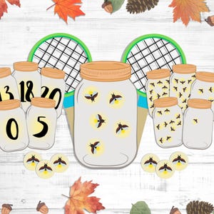 Counting Fireflies Activity Printable Homeschool, Numbers, Preschool ...