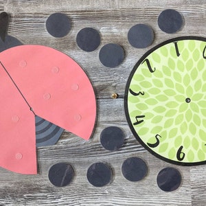 Lady Bug Number Spinner Game Printable - Counting, Preschool, Number ...