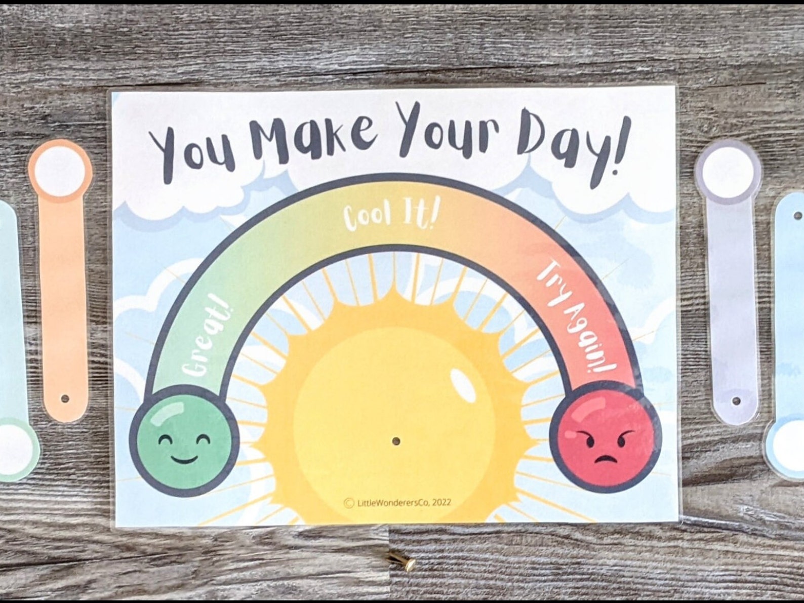 Behavior Gauge Chart Homeschool Parenting Young Kids - Etsy