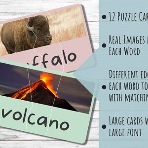 Three Syllable Word Puzzles - Homeschool, English, Language, Sounds ...