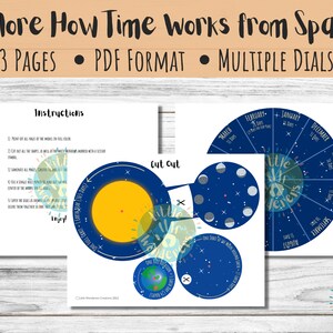 Space Time Orbit Model - Outer Space, Earth Orbit, Lunar Orbit, Moon ...