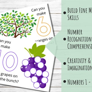 Number Playdoh Mats - Homeschool Printable, Classroom, Learn Numbers ...