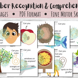 Number Playdoh Mats - Homeschool Printable, Classroom, Learn Numbers ...