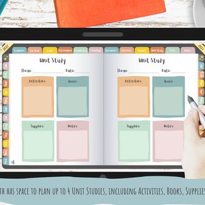 2022-2023 Digital Homeschool Planner - Teaching, Lesson Planner, Mom ...