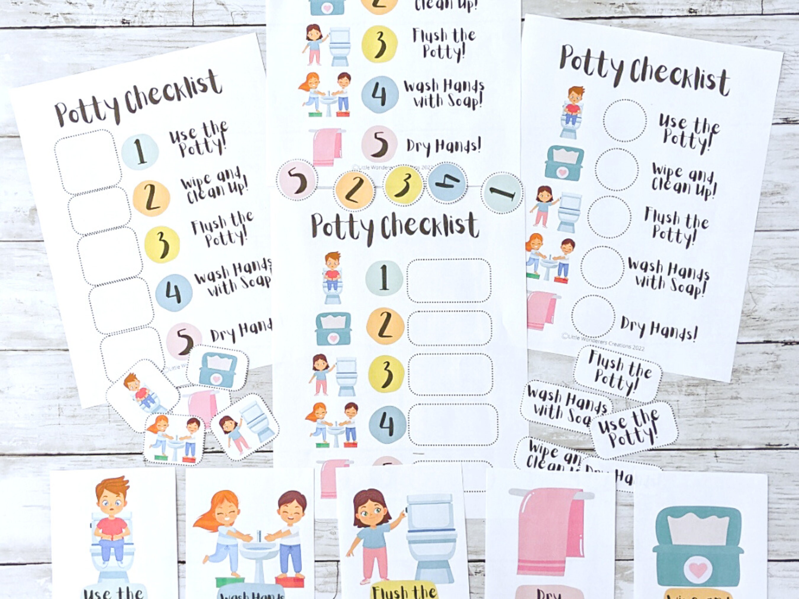 Potty Training Time Activity Bundle | Toilet Training, Toddler ...