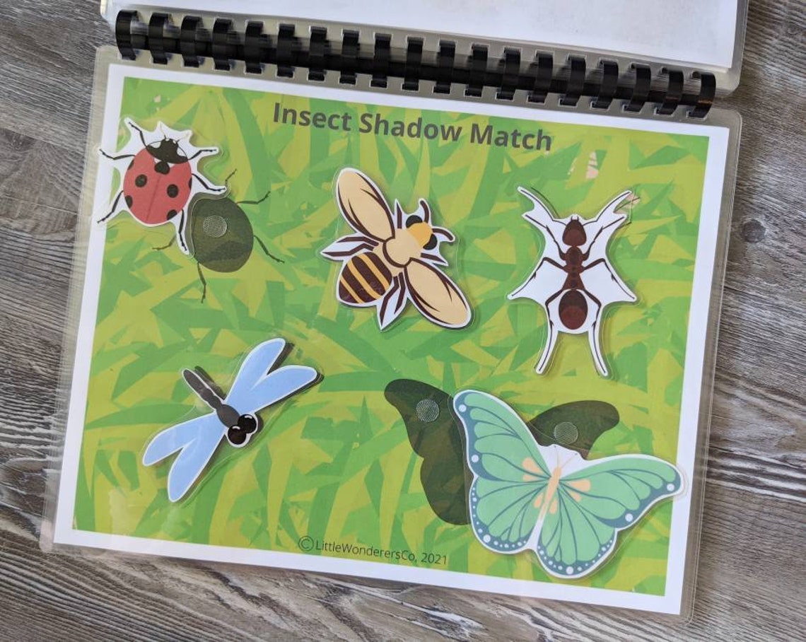 Nature Busy Book Printable Preschool Quiet Activity Travel - Etsy