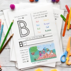 Capital Letters Alphabet Learning Activity Printable - Homeschool ...