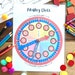 Analog Clock Poster Printable - Homeschool, Telling Time, Preschool ...