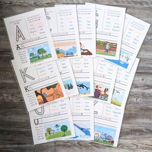 Capital Letters Alphabet Learning Activity Printable | Etsy