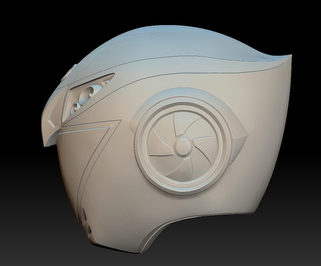 Power Rangers RPM Red Helmet 3d File - Etsy
