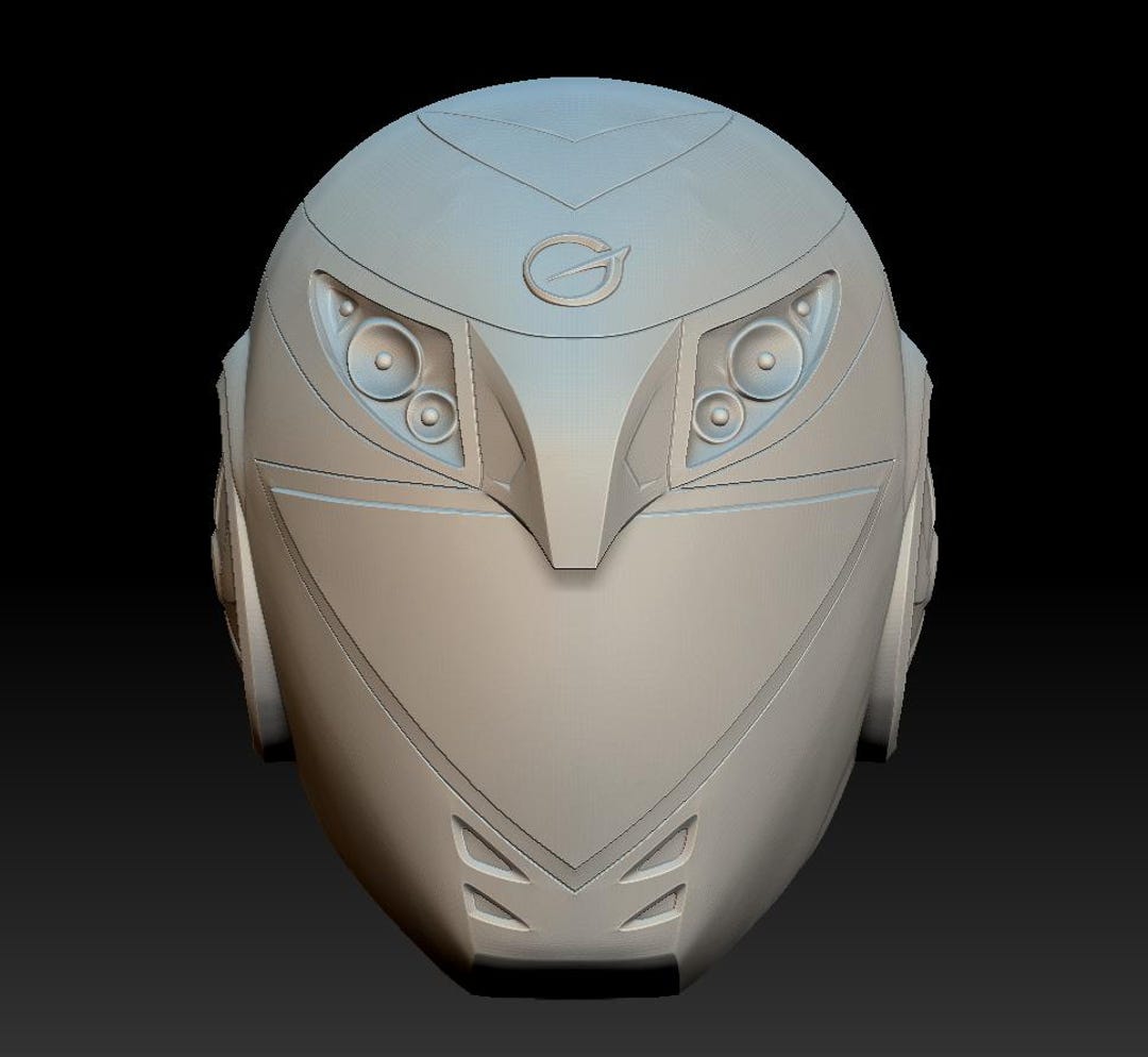 Power Rangers RPM Red Helmet 3d File - Etsy