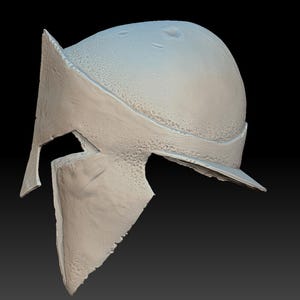 300 Spartan Helmet 3D File - Etsy