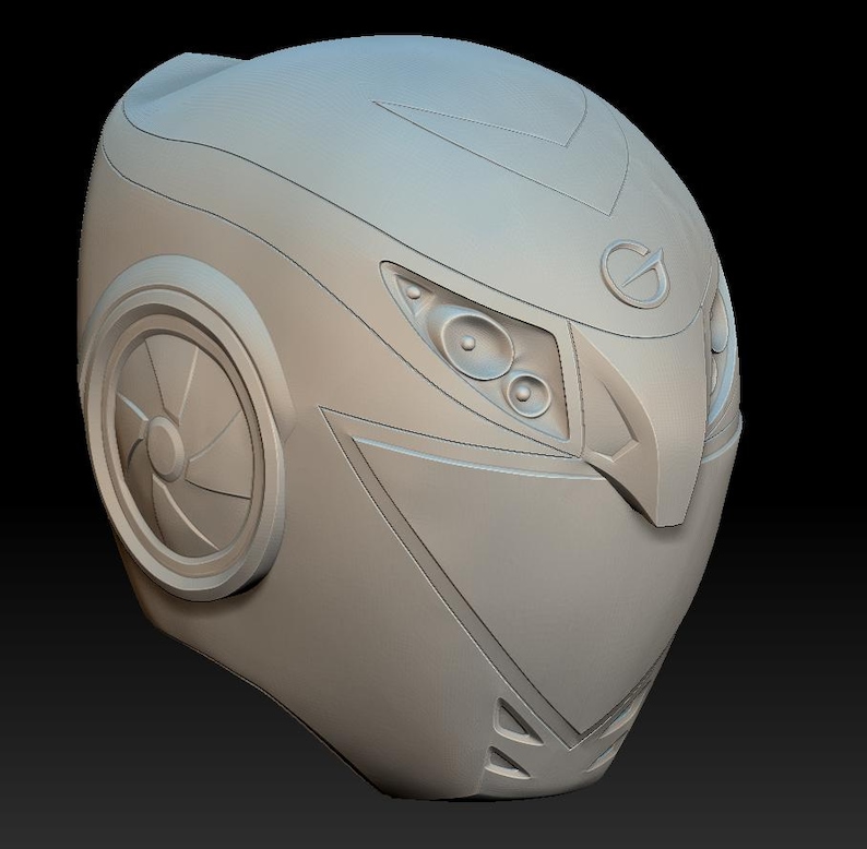 Power Rangers RPM Red Helmet 3d File - Etsy