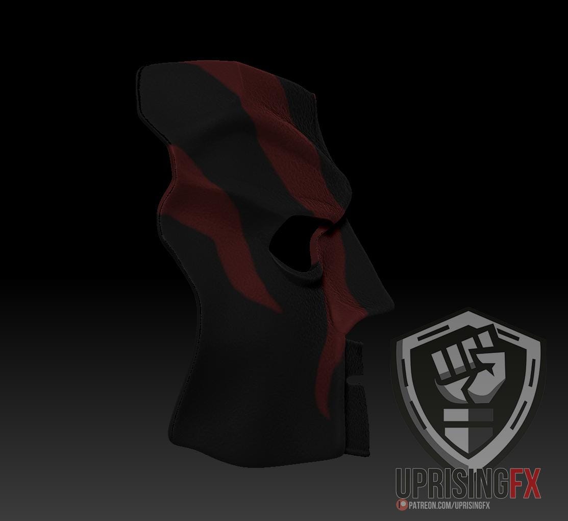WWE Kane Mask 3d Printable File - Etsy
