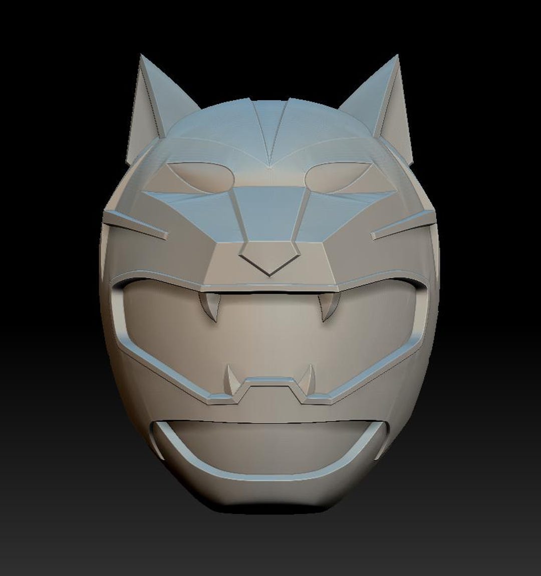 Power Rangers Wild Force Silver Helmet 3d File - Etsy