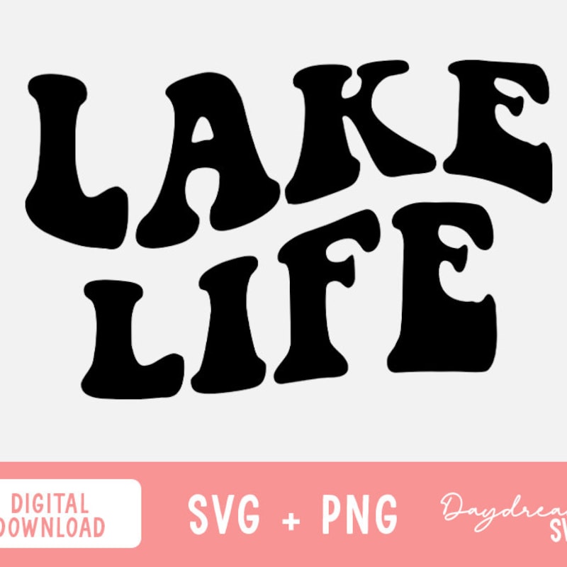 Lake Life Svg - Etsy