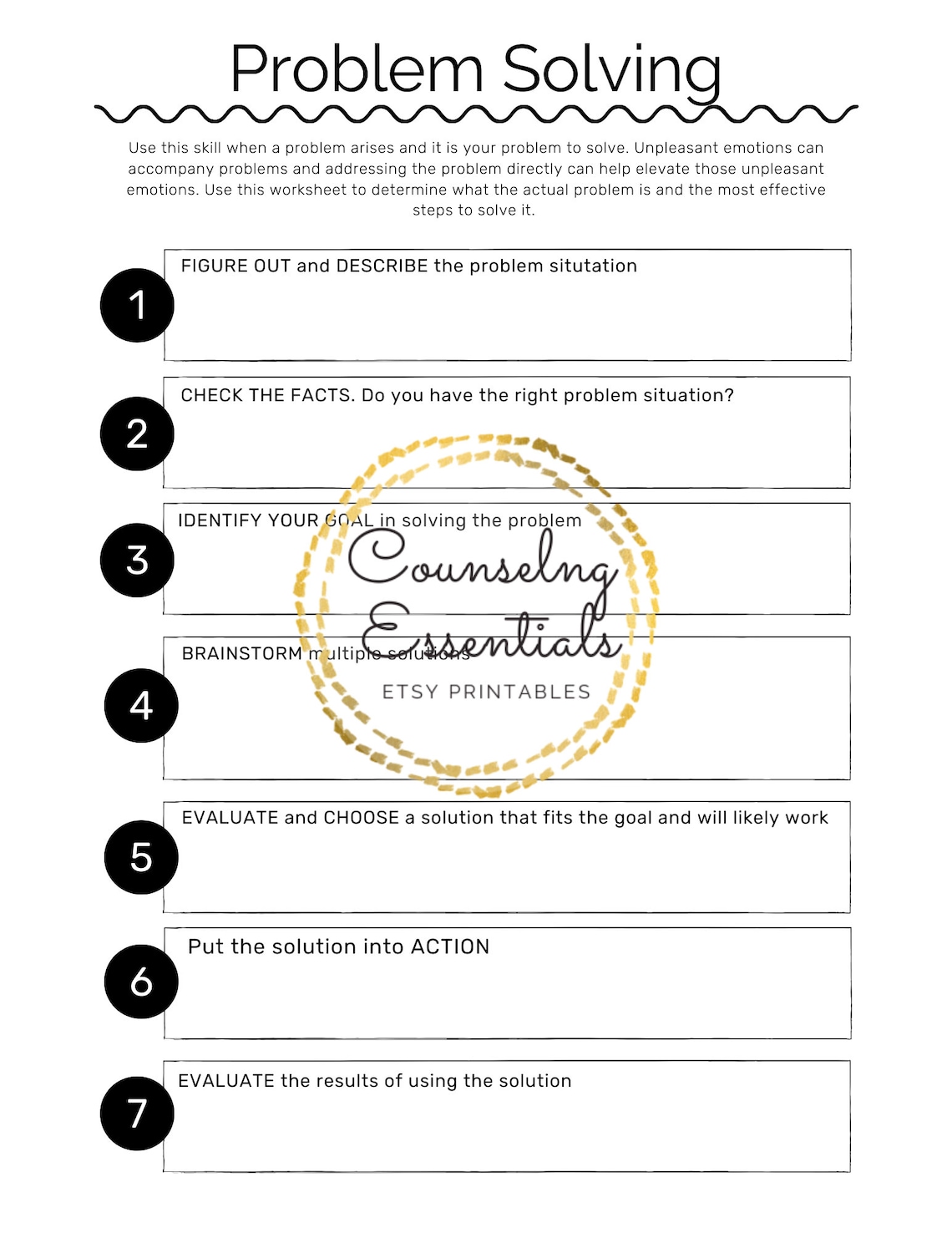DBT Cheat Sheet & Worksheet Packet | DBT Skills | DBT Worksheets ...