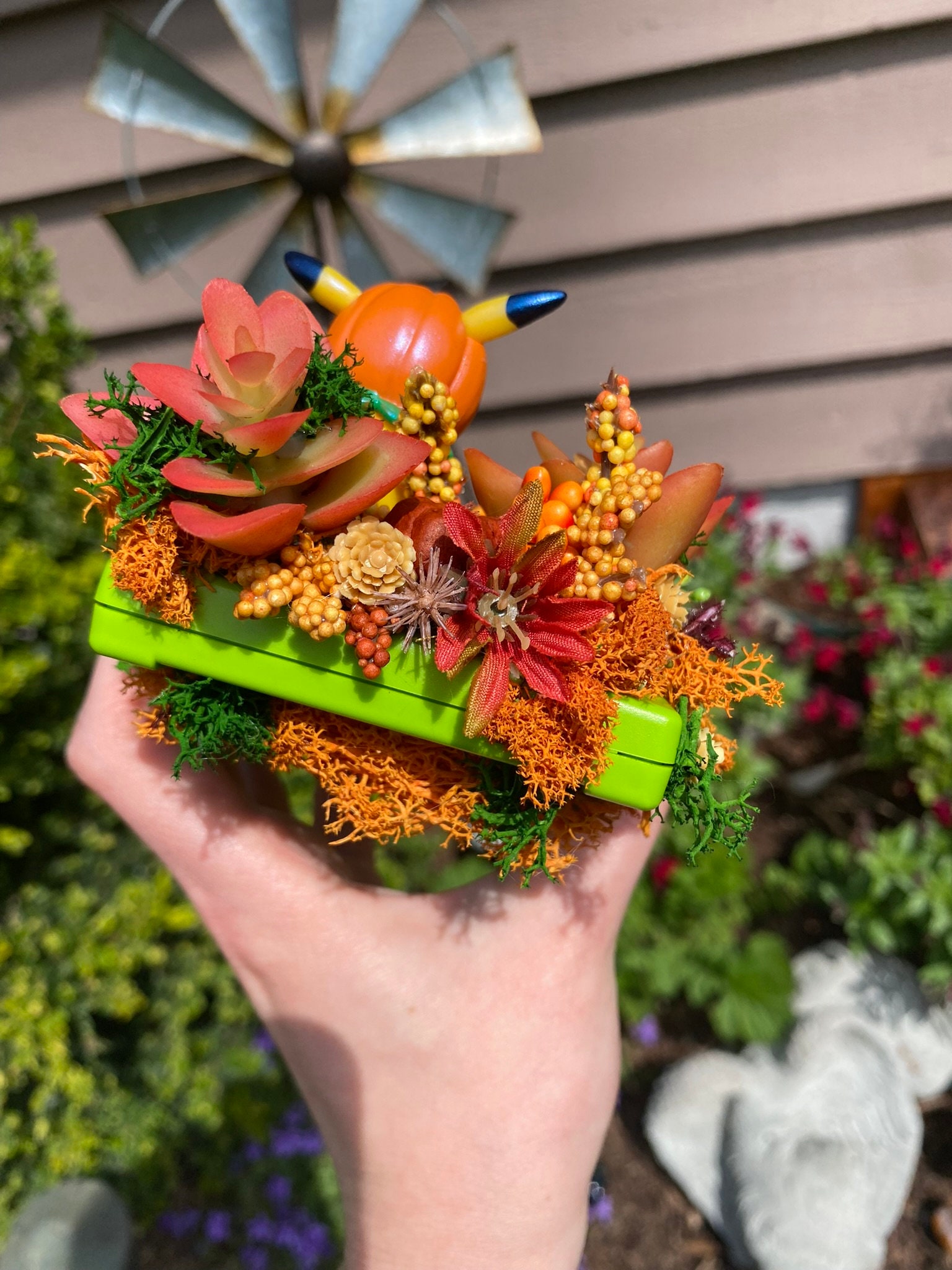 Halloween GBC Terrarium | Succulent Terrarium Diorama | Nerdy Gift ...