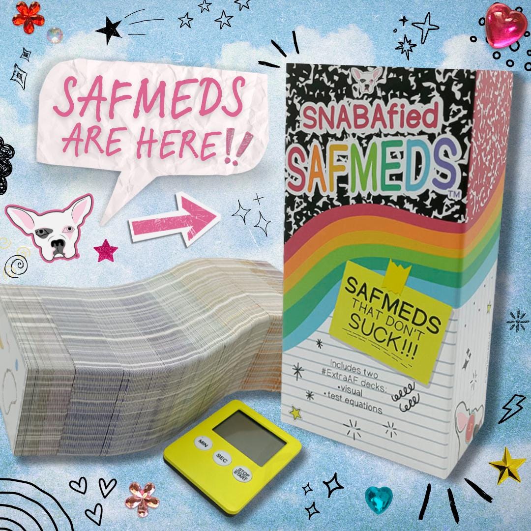 SAFMEDS | 6th Edition Test Content Outline | Aba | Applied Behavior ...