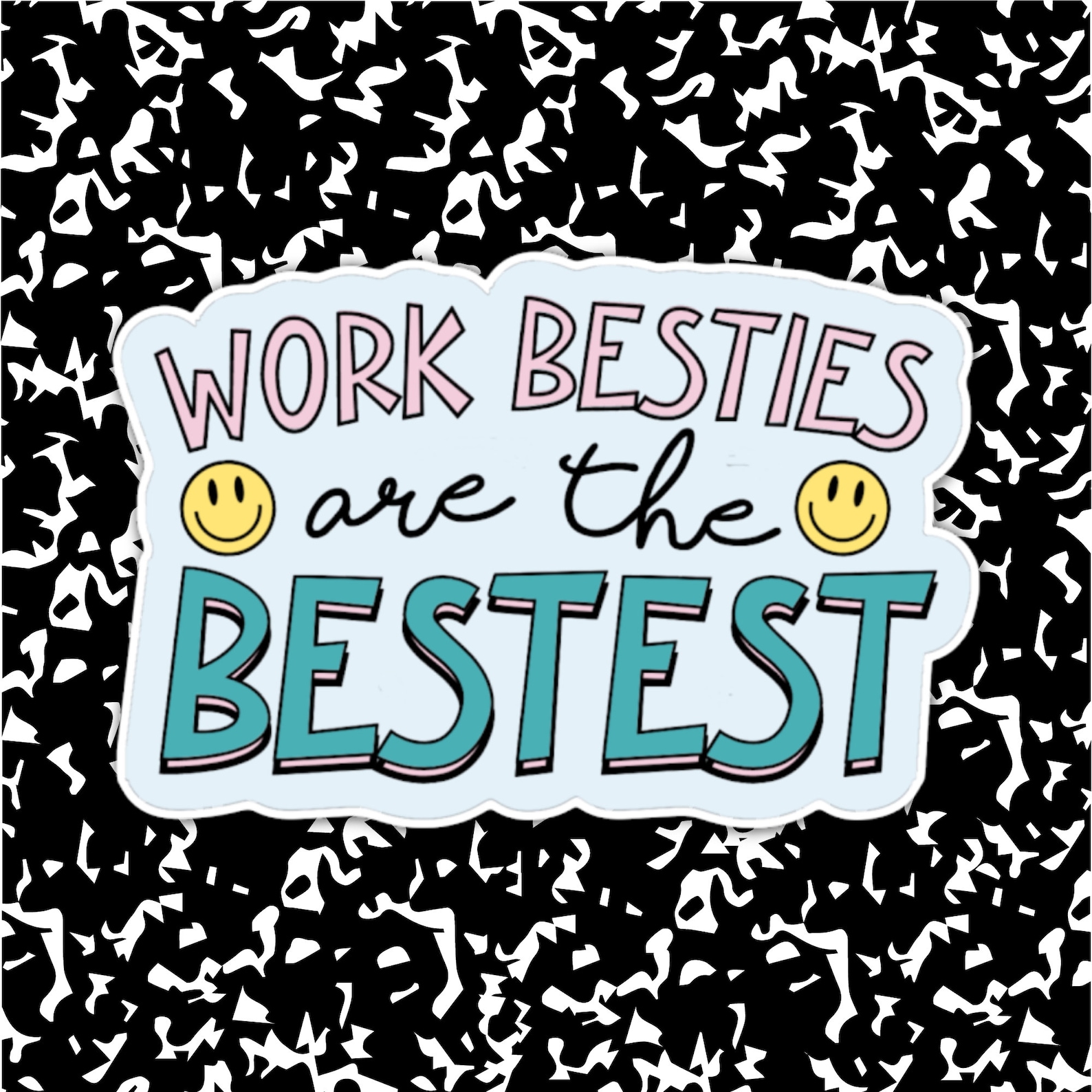 Work Besties Are the Bestest Sticker Work Bestie Gift Gag - Etsy Work Besties Are the Bestest Sticker Work Bestie Gift Gag - Etsy