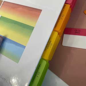 SNABAFIED Cooper Tabs | BCBA Exam Study Materials | Cooper Textbook ...