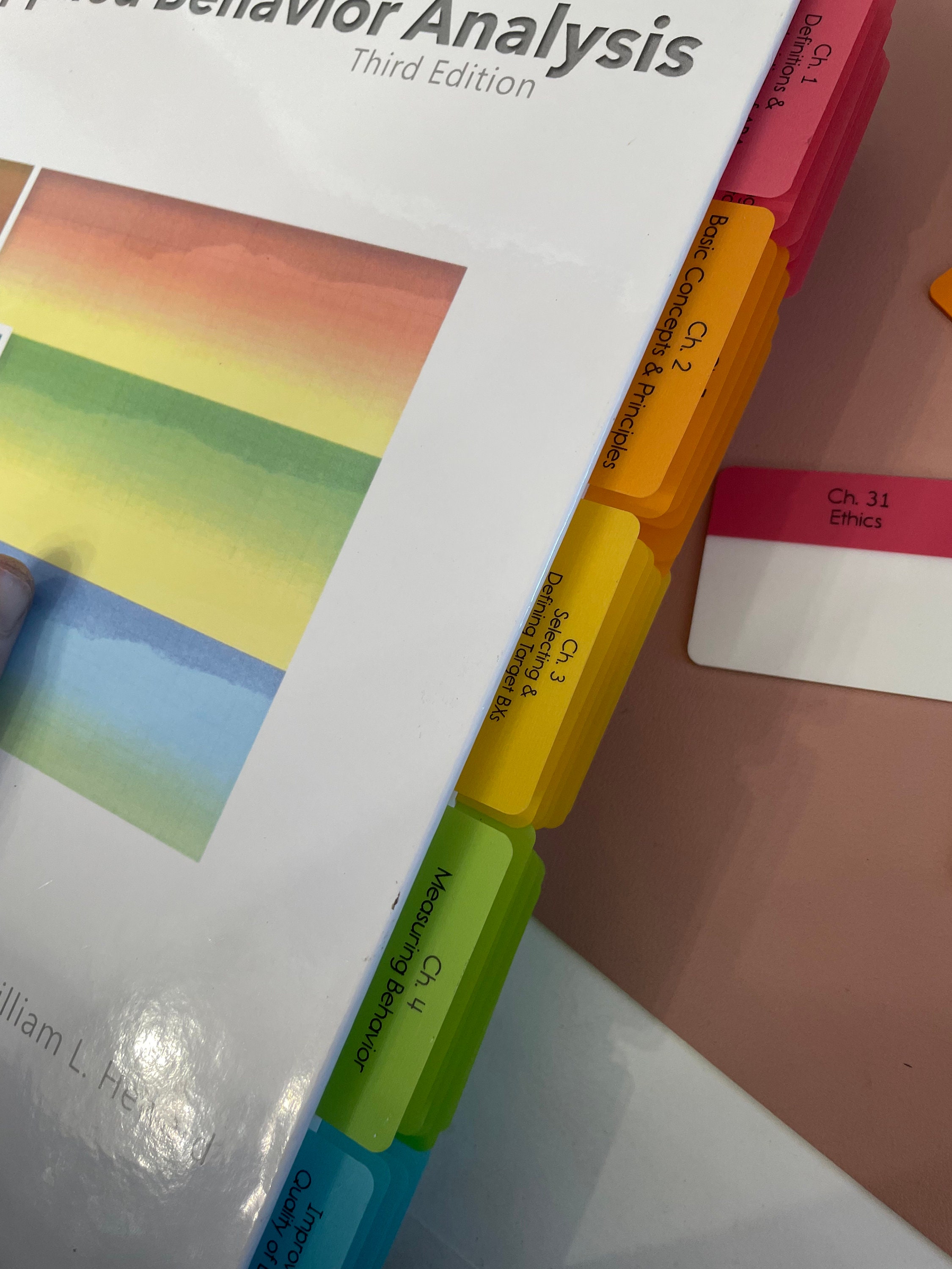 SNABAFIED Cooper Tabs BCBA Exam Study Materials Cooper - Etsy