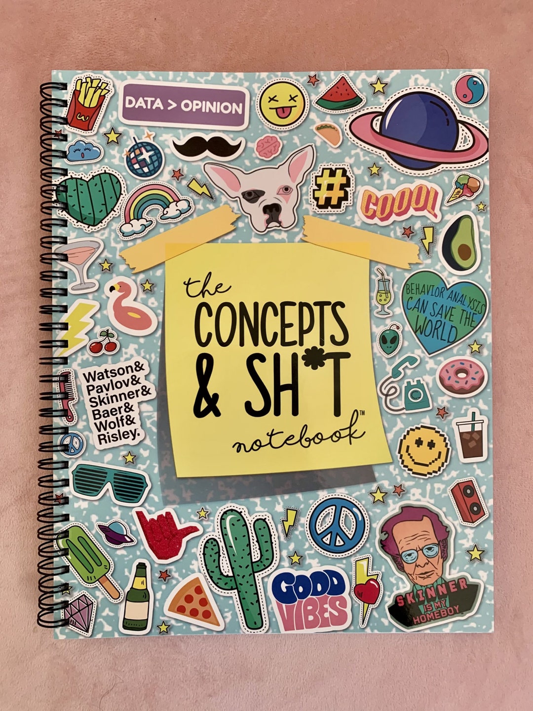 Concepts & Sh*t Notebook | ABA Study Material | BCBA Exam | SNABA ...