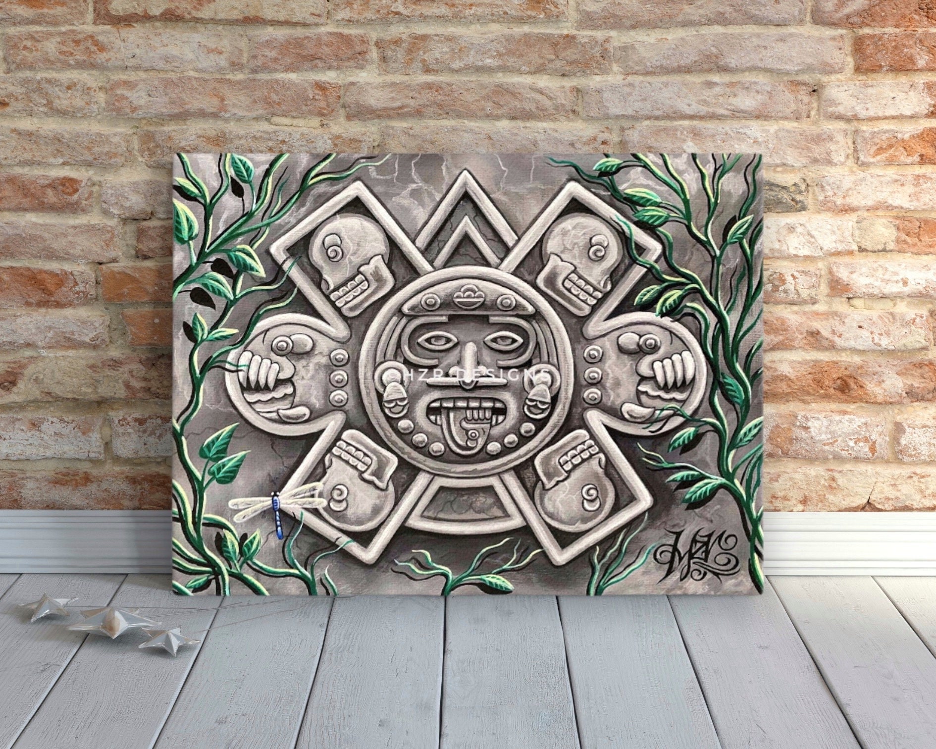 Aztec Print Paintings