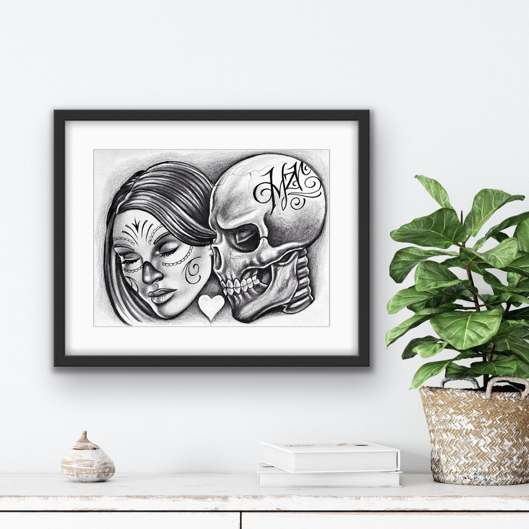 Poster Print Chicano Art, Chicano Poster, Chicano Wall Art, Prison Art ...