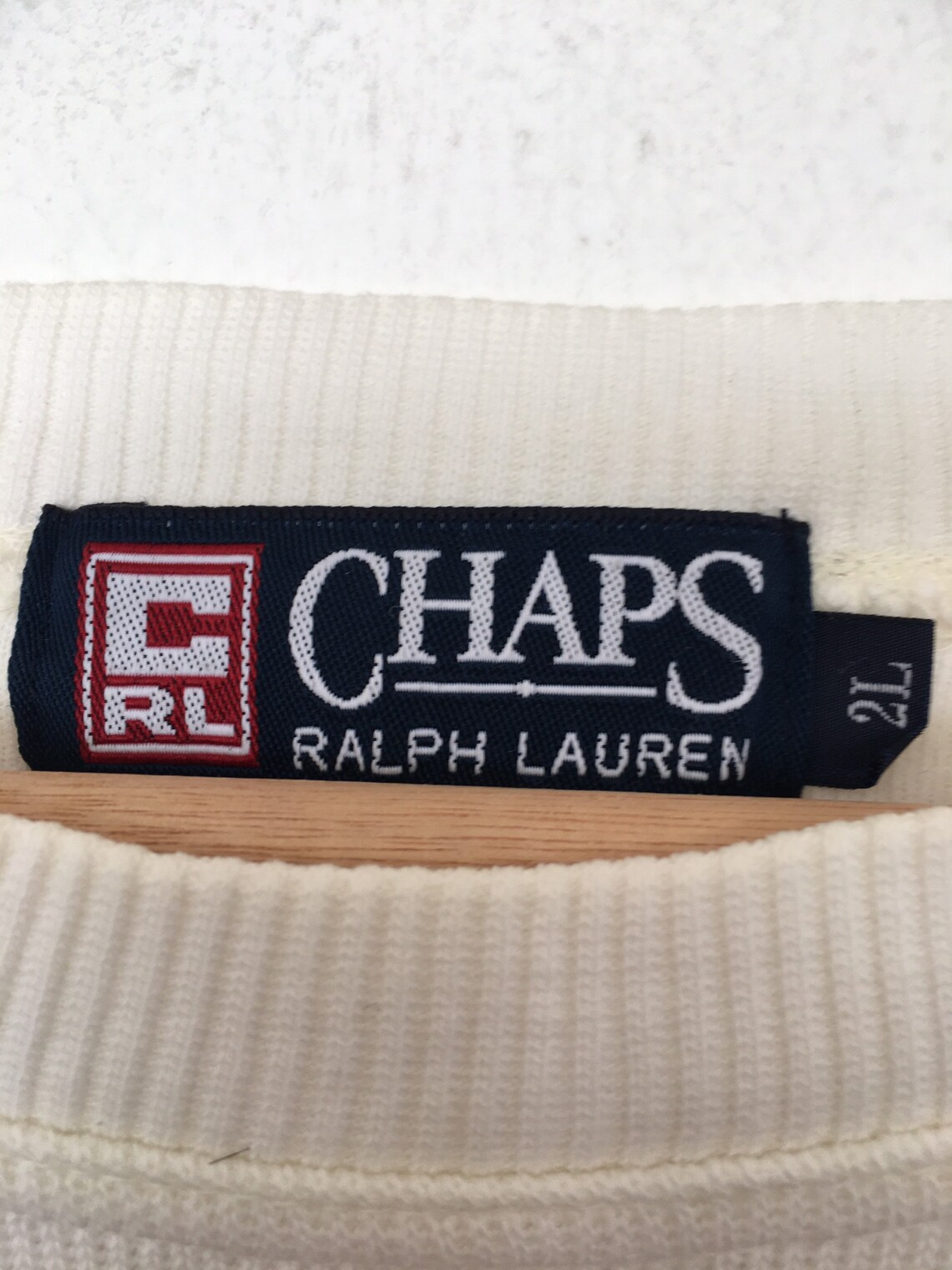Rare Chaps by Ralph Lauren Plain Sweatshirt Chaps RL Pullover Chaps ...