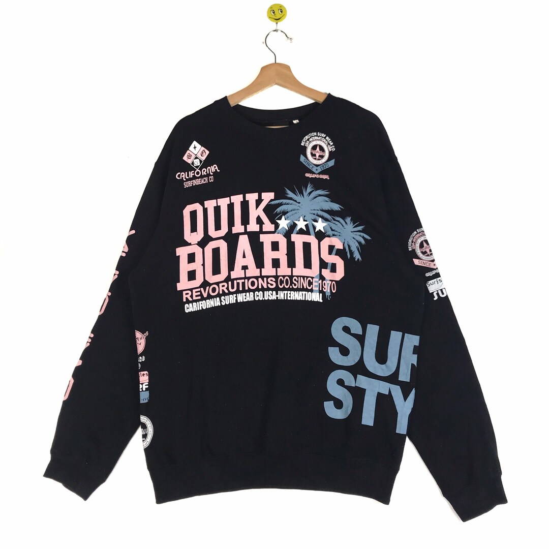 Rare!! Surf Style Sweatshirt Surf Style Pullover Surf Style Sweater ...