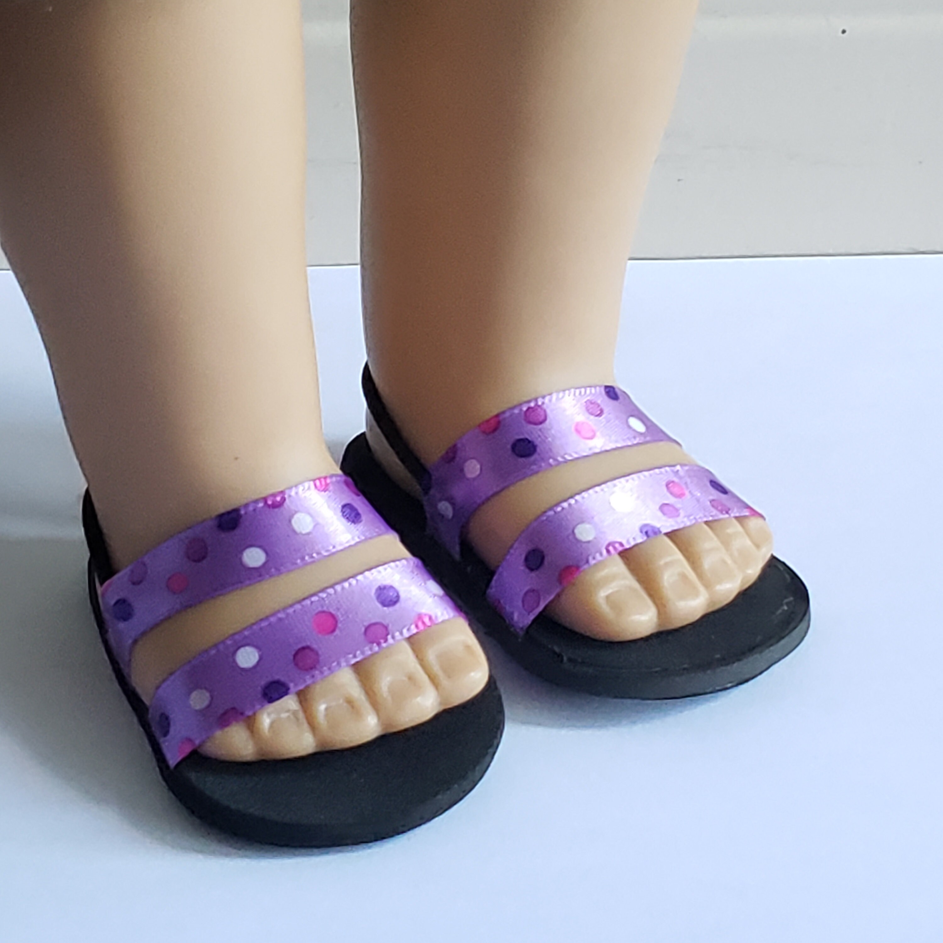 18 Inch Doll Sandals Pattern: Easy No Sew, SVG & PDF (instant Download ...