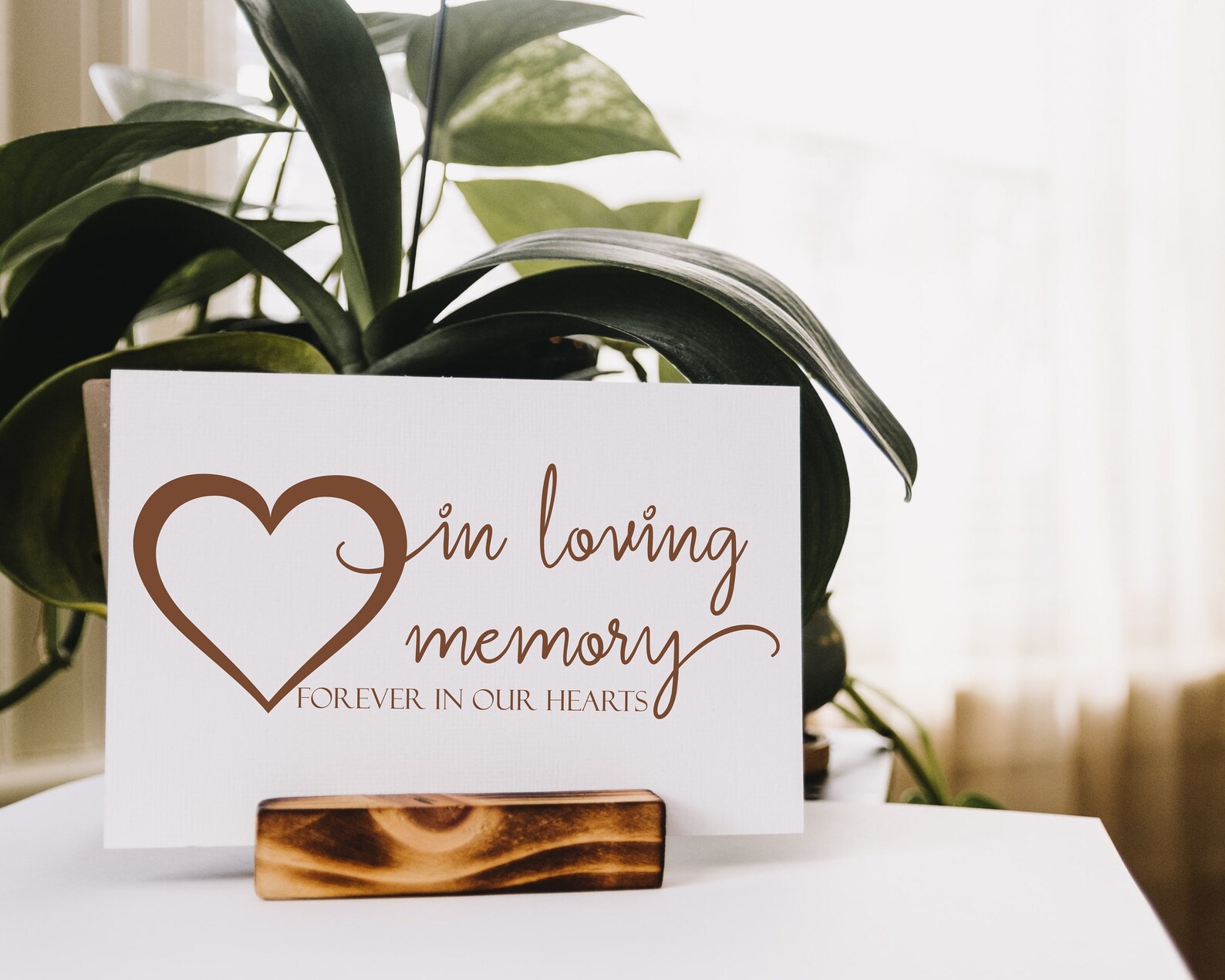 In Loving Memory Svg Heart Svg Forever in Our Hearts - Etsy