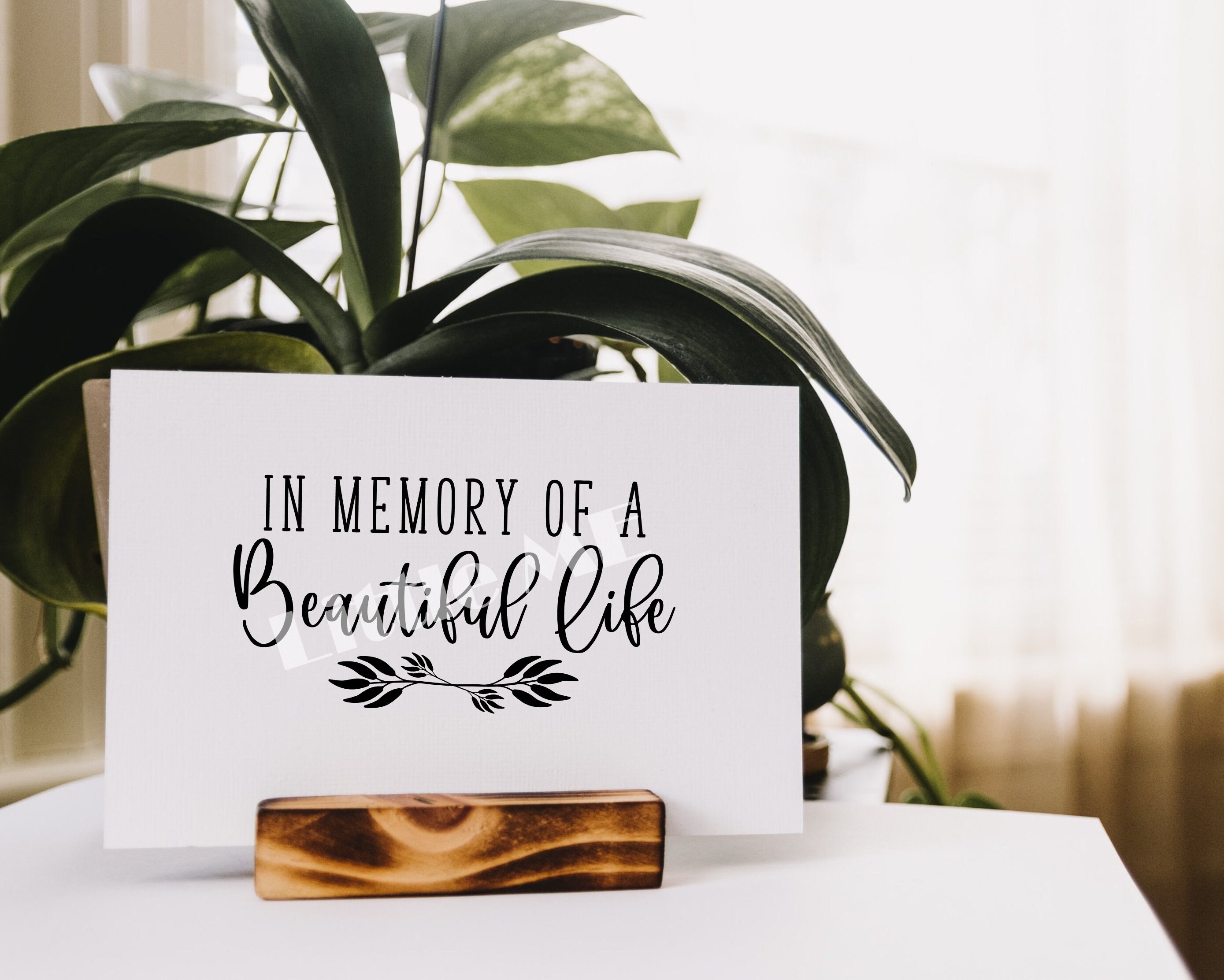 In Memory of a Beautiful Life Svg, Forever in Our Hearts, Memorial Svg ...