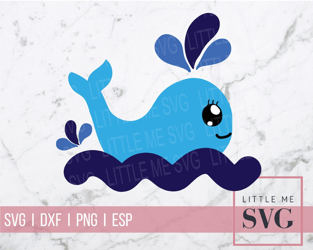 Whale SVG: Multi Layered Ocean Animal Cut File (digital Download) - Etsy