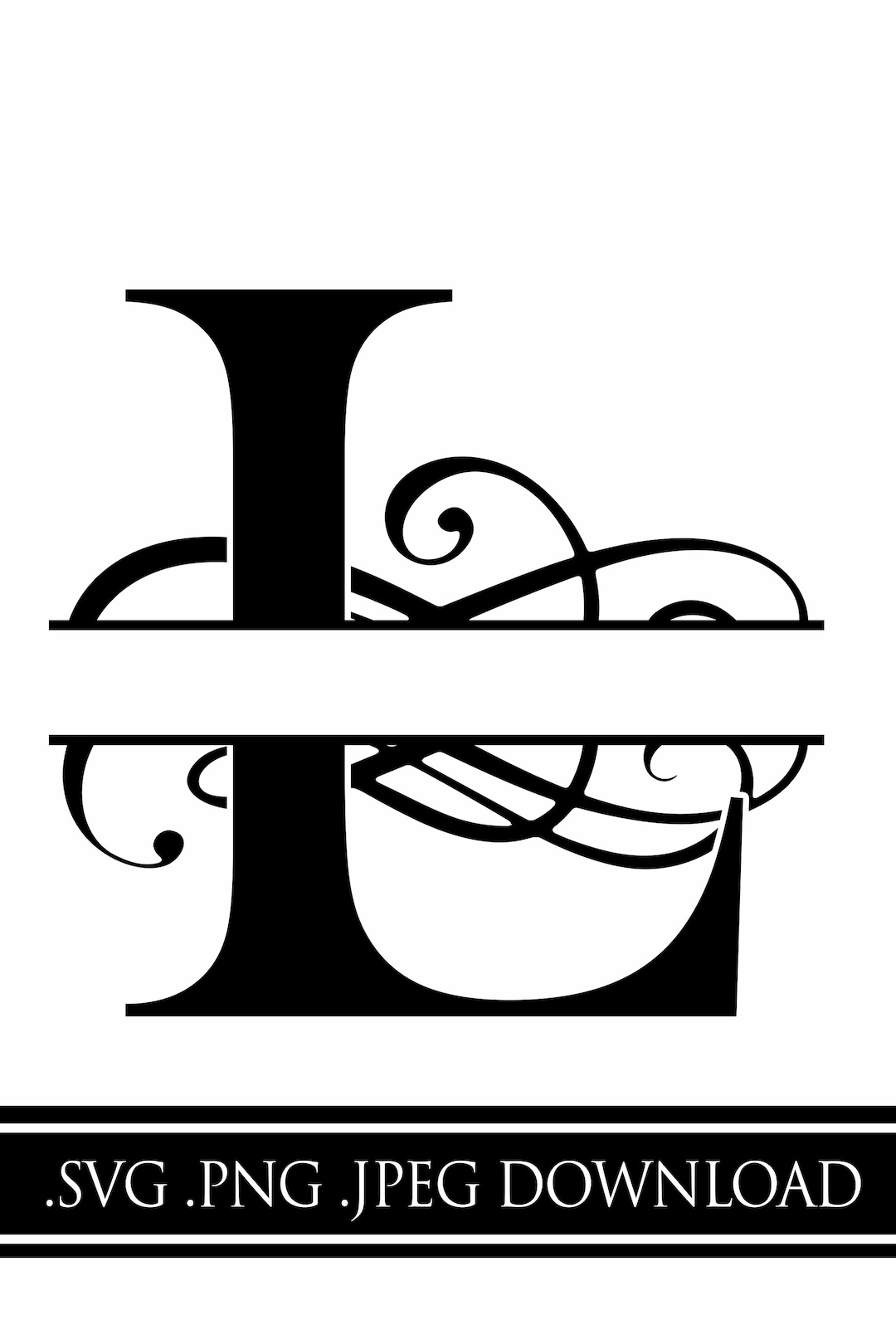 Letter L Stencil, SVG, PNG, JPEG Accent Letters, Use for Welcome Signs ...