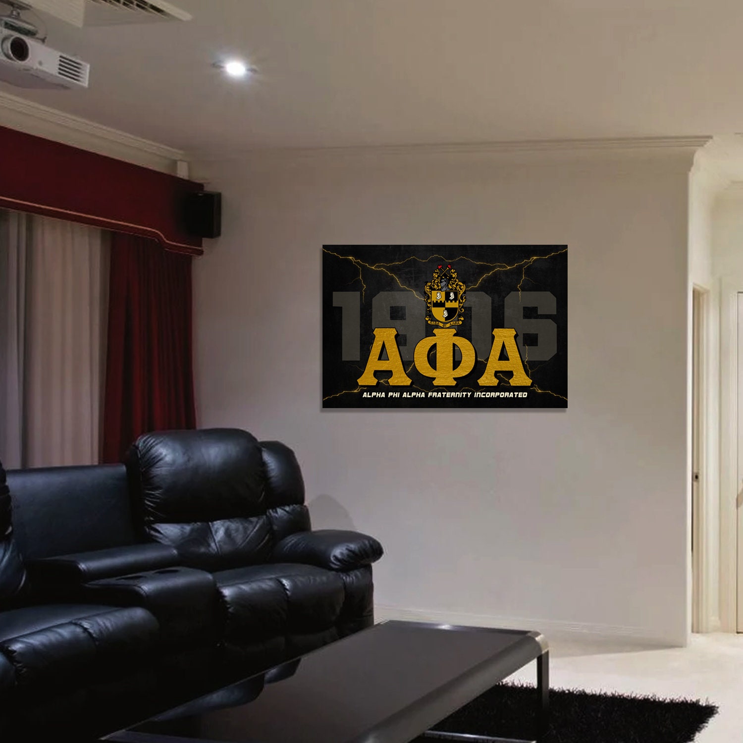Alpha Phi Alpha 1906 Canvas Print multiple Sizes Available - Etsy