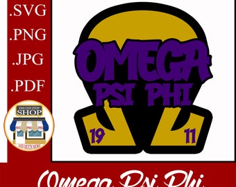 Omega Psi Phi Que Dog Digital Download, Svg, Png, Cricut, Silhouette ...