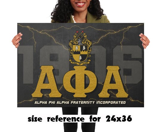 Alpha Phi Alpha 1906 Canvas Print multiple Sizes Available - Etsy