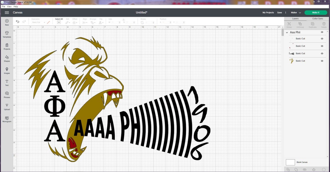 Alpha Phi Alpha Fraternity Incorporated (easy Use LAYERED) Cutfile SVG ...