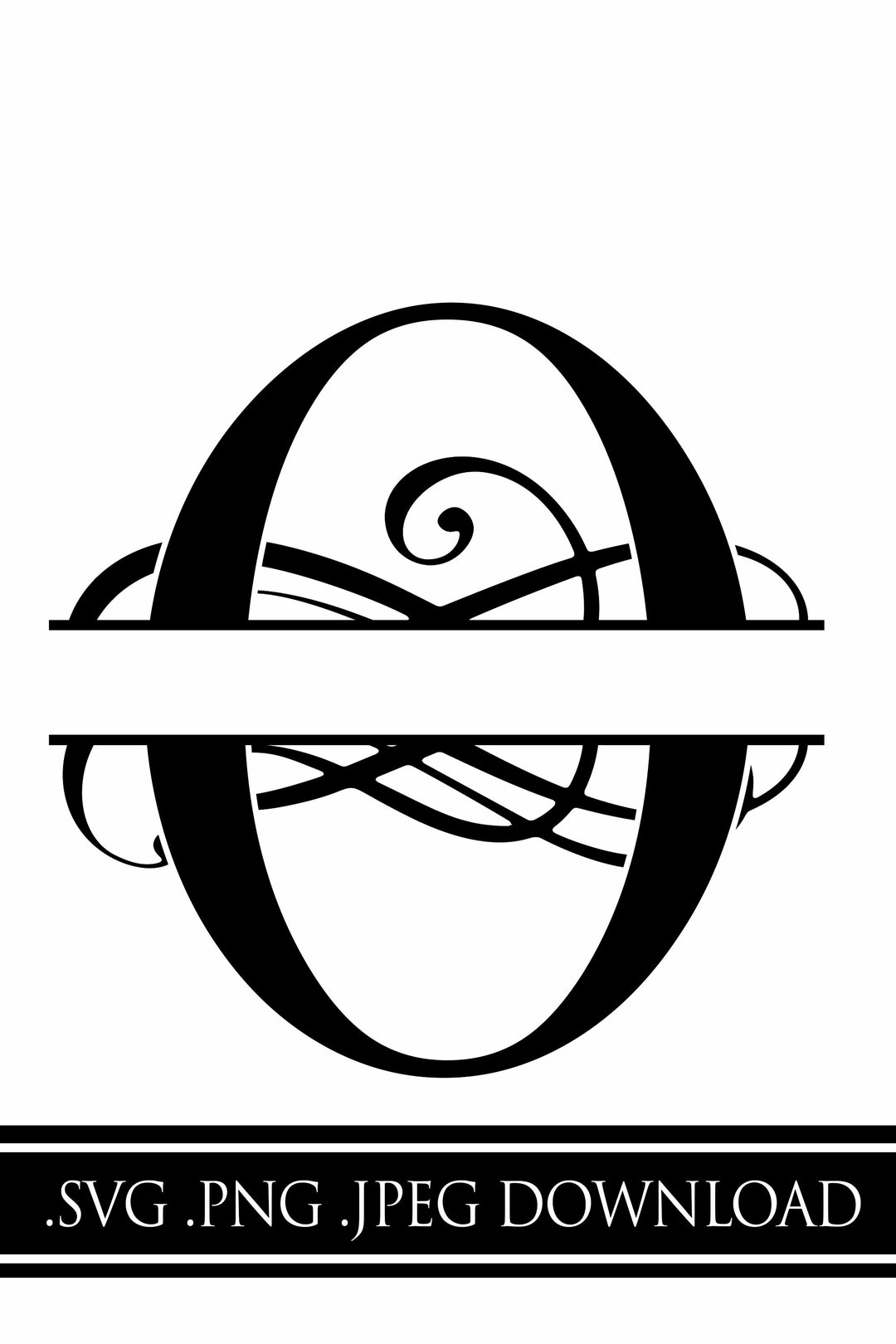 Letter O Stencil, SVG, PNG, JPEG Accent Letters, Use for Welcome Signs ...