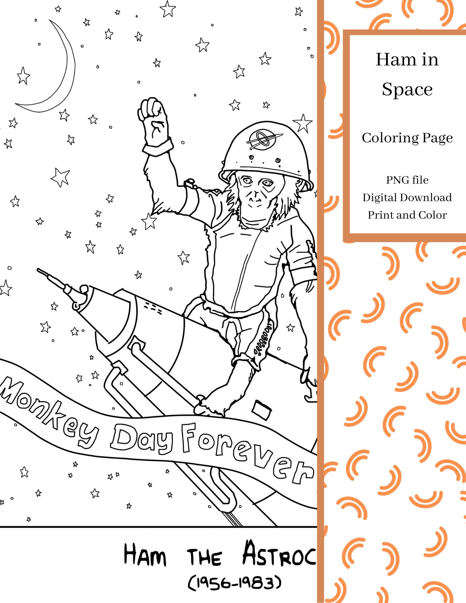 Outer Space Color By Number