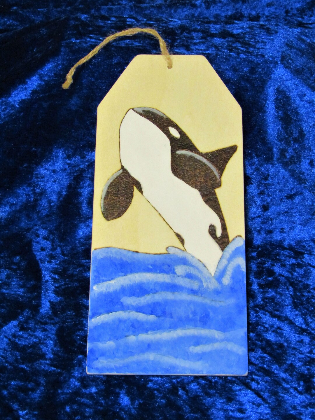 Killer Whale Pyrography Wall Art - Etsy