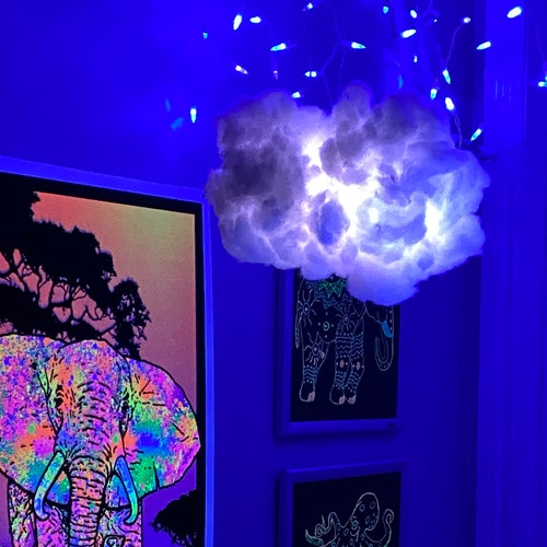 CLOUD Lighthanging Cloud 14 Battery Operated LED Ambient - Etsy