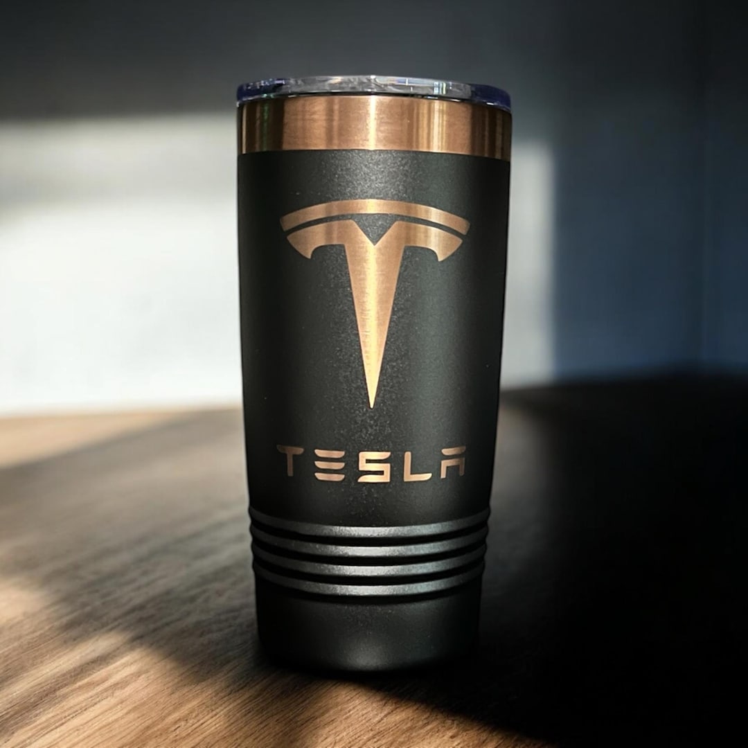Tesla Insulated Tumbler 20 Oz Tesla Tumbler, Can Be Personalized, Tesla ...