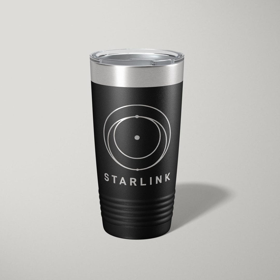 Personalized Starlink Hohmann Tumbler - Tesla Gift - Elon Musk - Custom ...