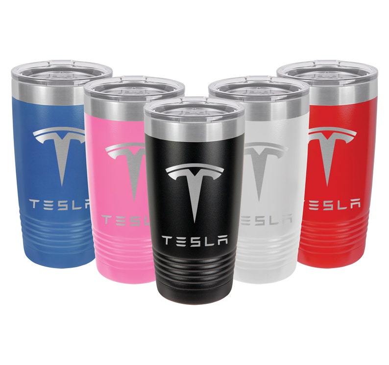 Personalized Tesla Insulated Tumbler 20 Oz Tesla Tumbler - Etsy